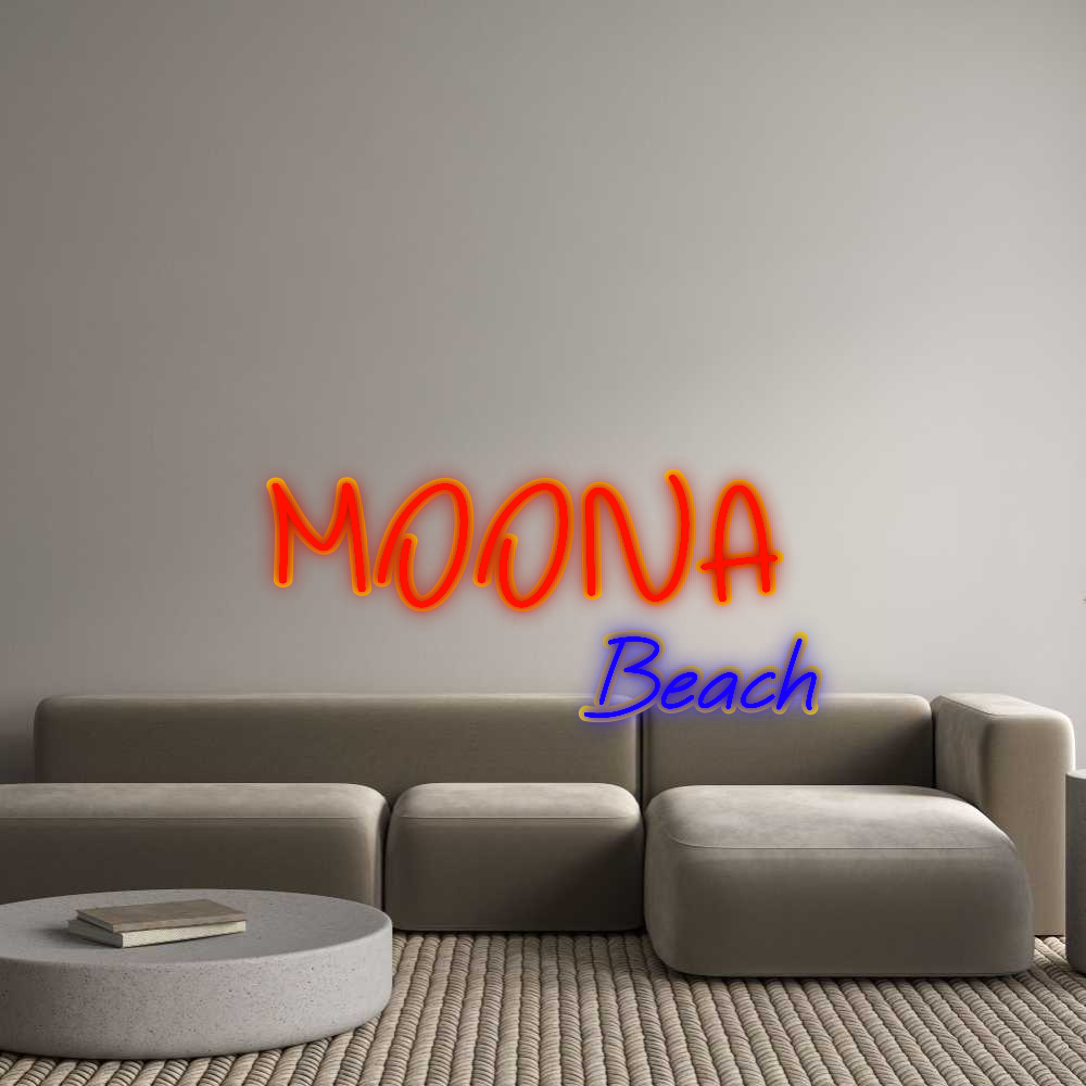 Özel Tasarım : MOONA Beach - Neonbir
